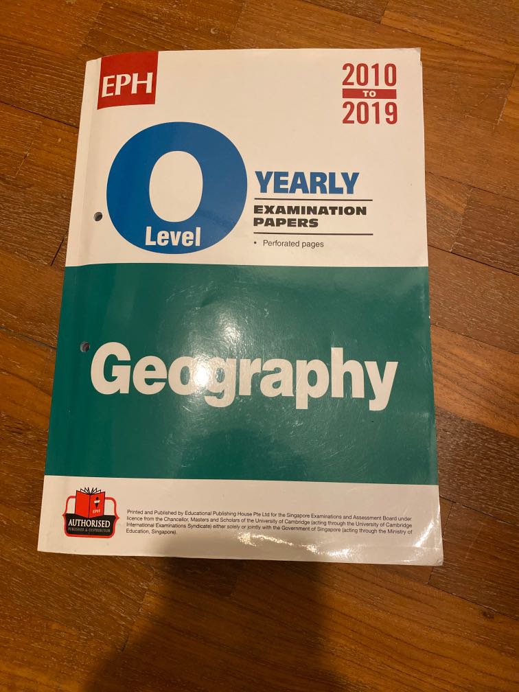 O Level TYS Geography, Hobbies & Toys, Books & Magazines, Assessment ...
