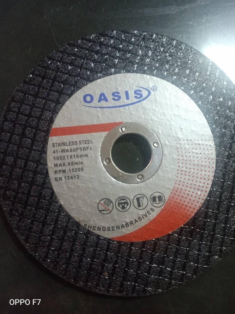 Oasis cutting disc 4" 1box 1000pcs, Commercial & Industrial ...