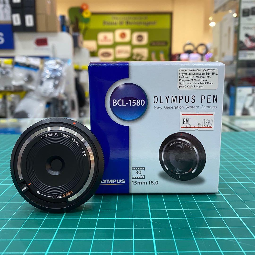 Olympus BCL-1580 Body Cap Lens / 15mm f8.0, Photography, Lens & Kits on ...