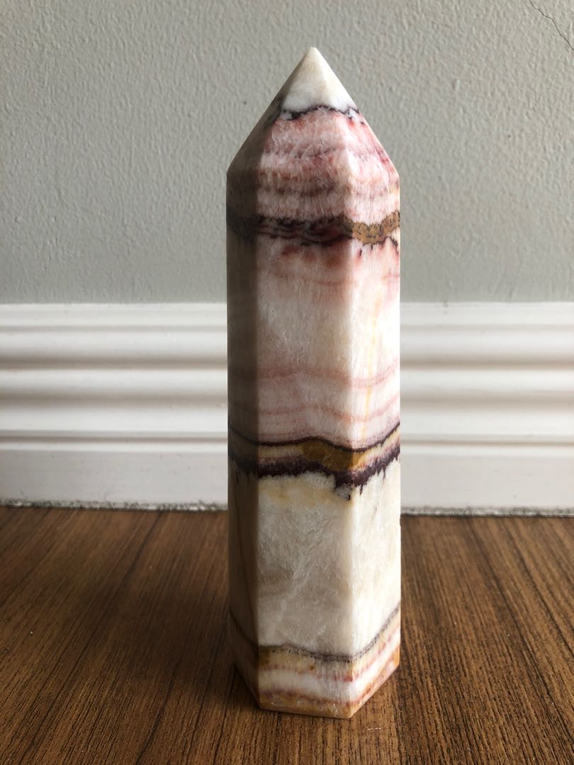 Home & Living Rocks & Geodes jasper orange banded calcite Pork stone ...