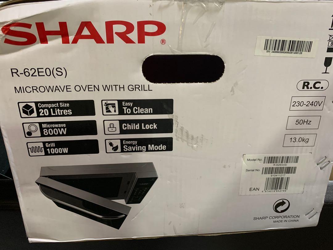 Sharp 20L microwave, TV & Home Appliances, Kitchen Appliances, Ovens ...