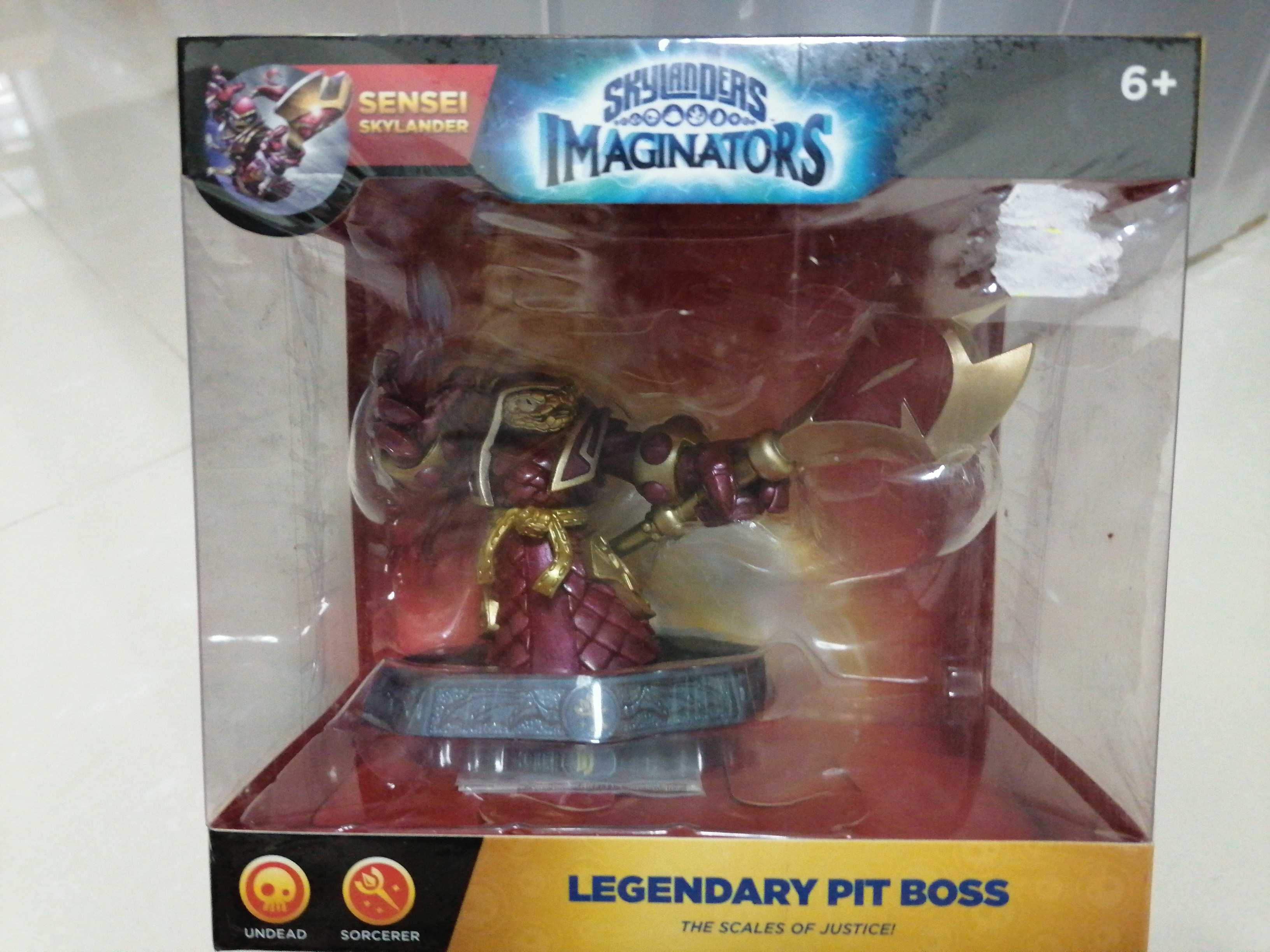 Skylanders Imaginators - Legendary Pit Boss, Hobbies & Toys, Toys ...