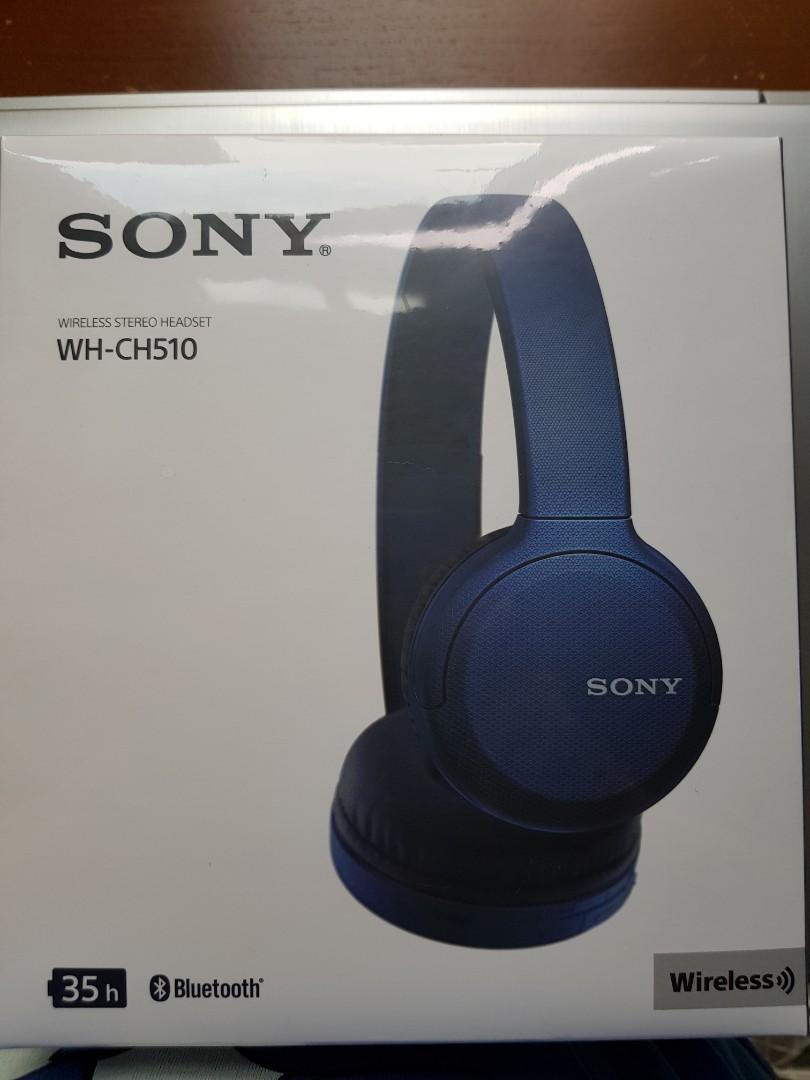 SONY WH-CH510 (Blue Colour), Audio, Headphones & Headsets on Carousell