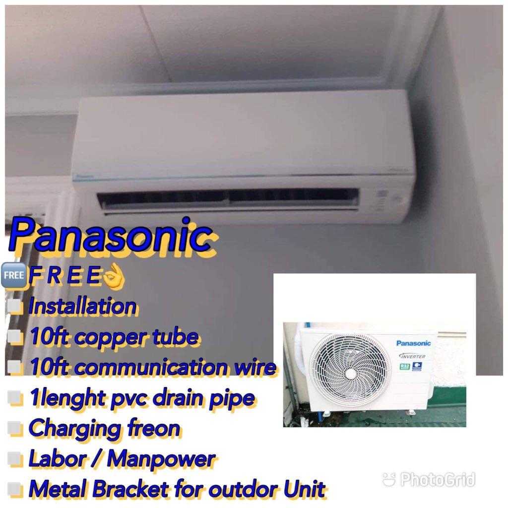 Split Type Aircon Inverter - "Free Installation" Energy Saving & Self ...