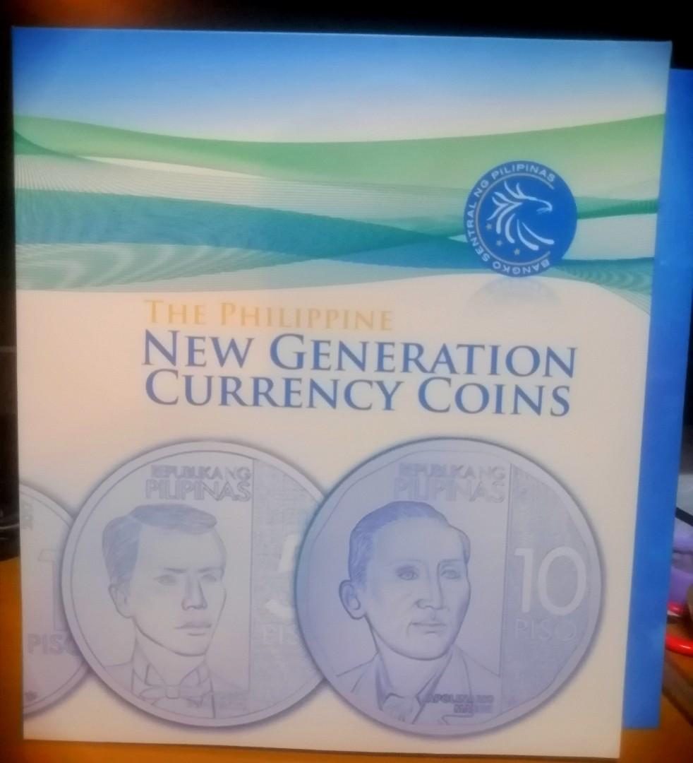THE PHILIPPINE NEW GENERATION CURRENCY COINS BRILLIANT UNCIRCULATED ...