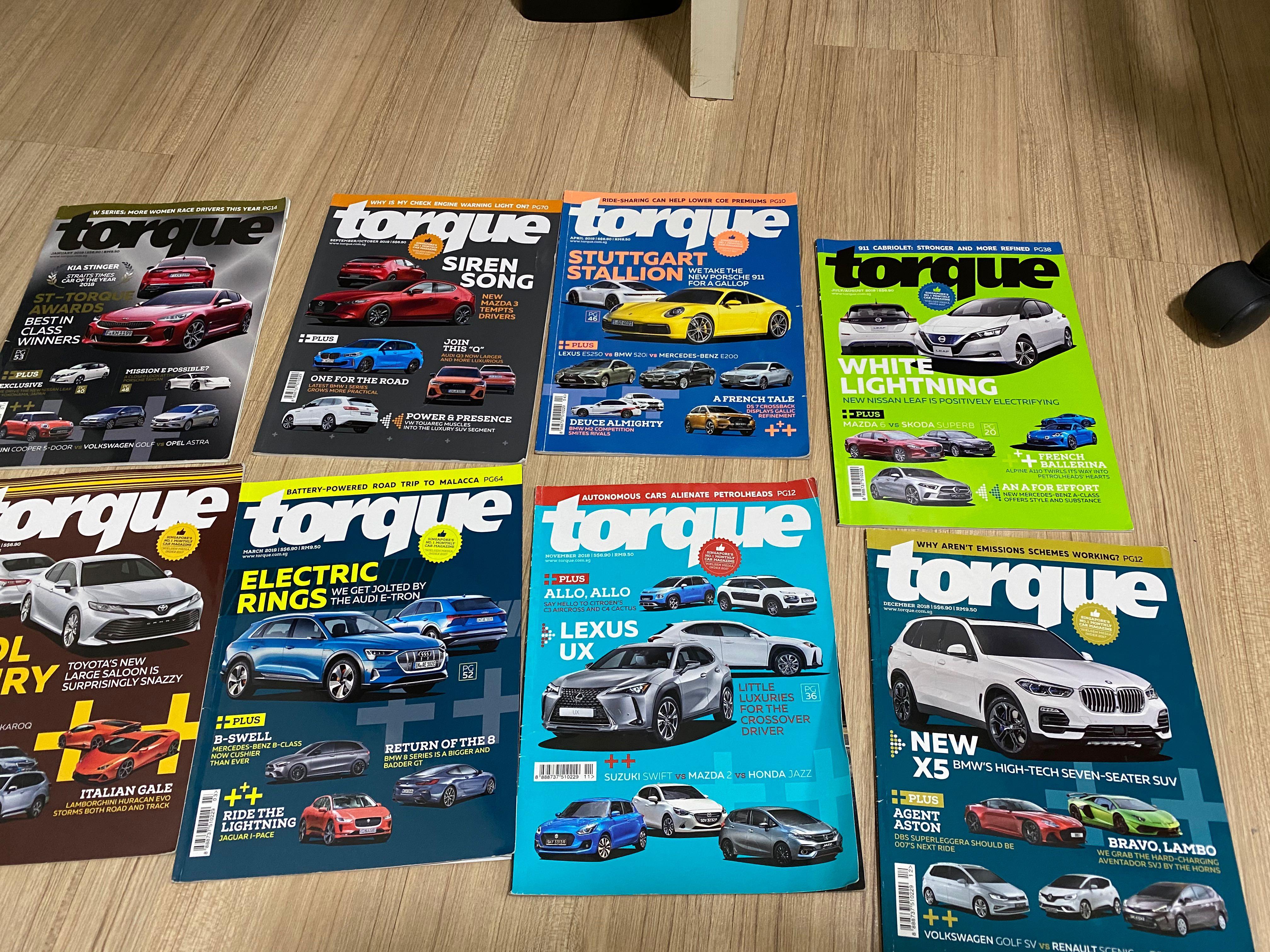 Torque magazines, Hobbies & Toys, Books & Magazines, Magazines on Carousell
