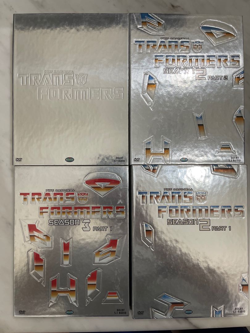 Transformers DVD collection, Hobbies & Toys, Music & Media, CDs & DVDs ...