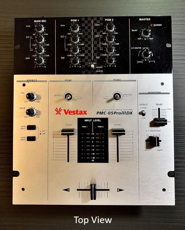 Vestax PMC-05 Pro III DX 2 Channel DJ Battle Mixer, Audio, Other Audio ...