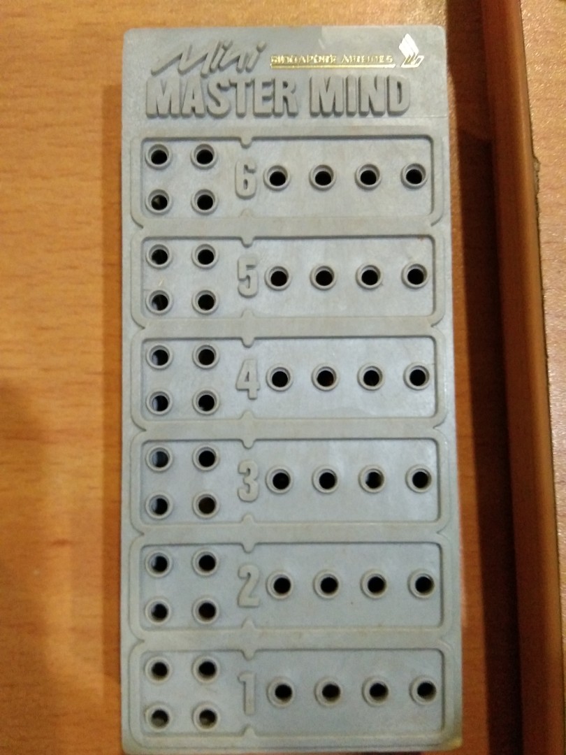 Vintage Mastermind Set (~20 year old, mint condition) SIA Collection ...