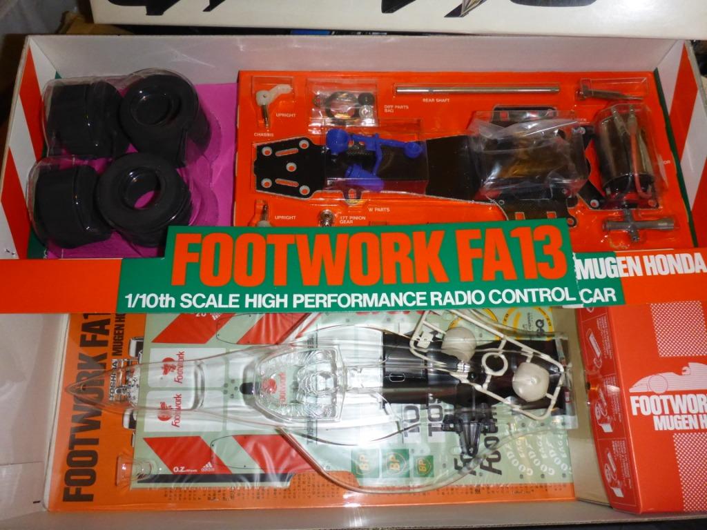 Vintage Tamiya 1/10 RC Formula - FA13 Mugen Honda Footwork, 興趣及遊戲, 玩具 & 遊戲類 - Carousell