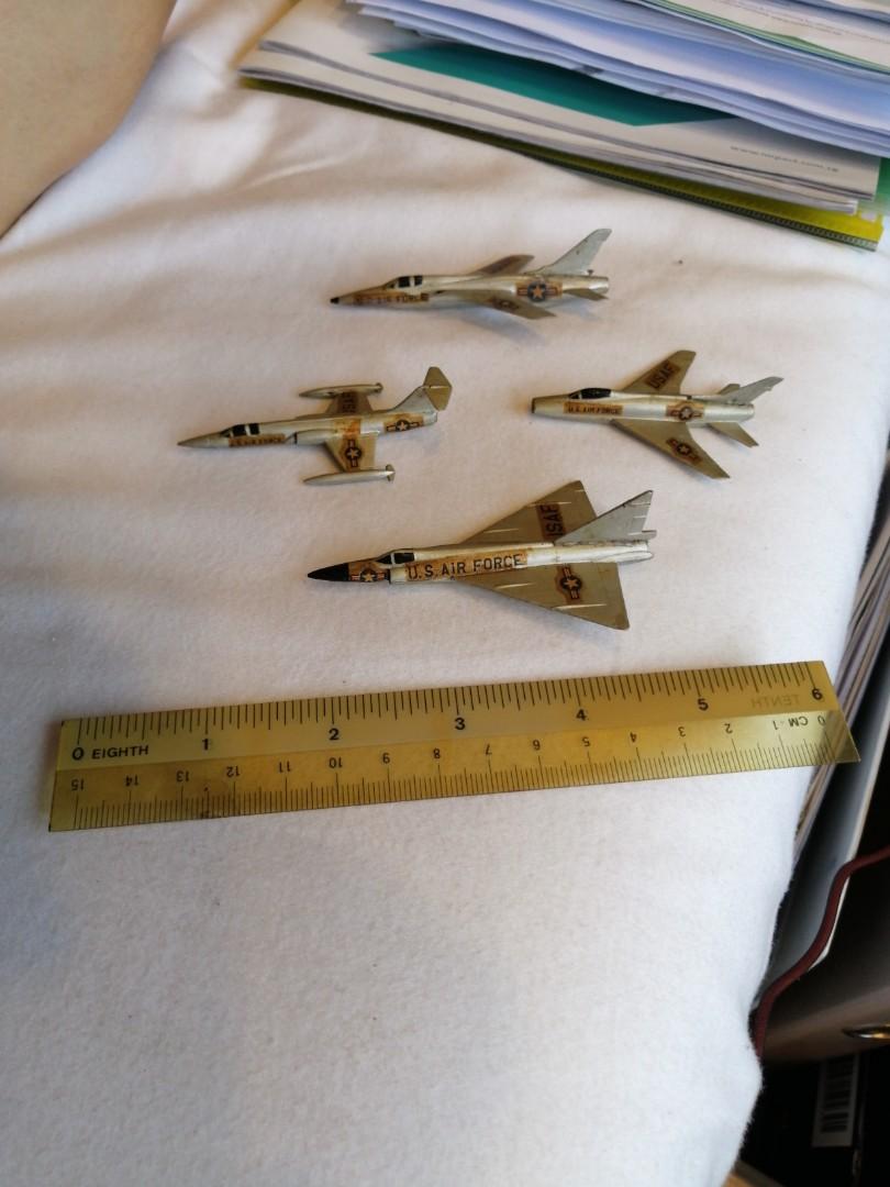 Vintage USAF Fighter Jet Models, Vintage & Collectibles, Vintage ...