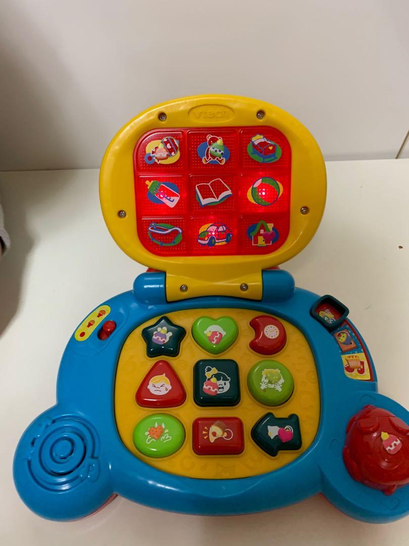 Vtech baby's learning laptop, Babies & Kids, Infant Playtime on Carousell