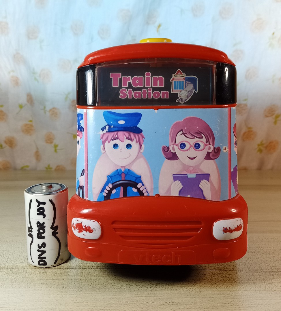 Vtech red playtime bus with phonics, Hobbies & Toys, Toys & Games on ...