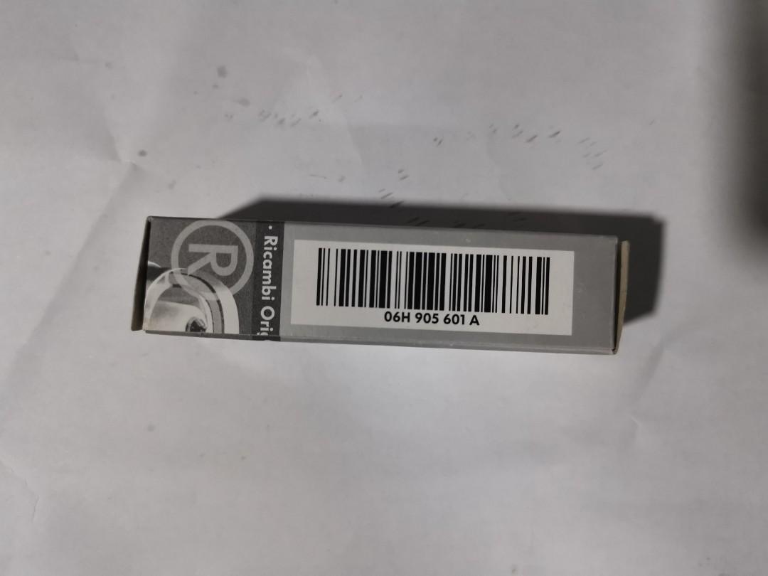 VW Original spark plugs 06H 905 601 A, Car Accessories, Accessories on ...