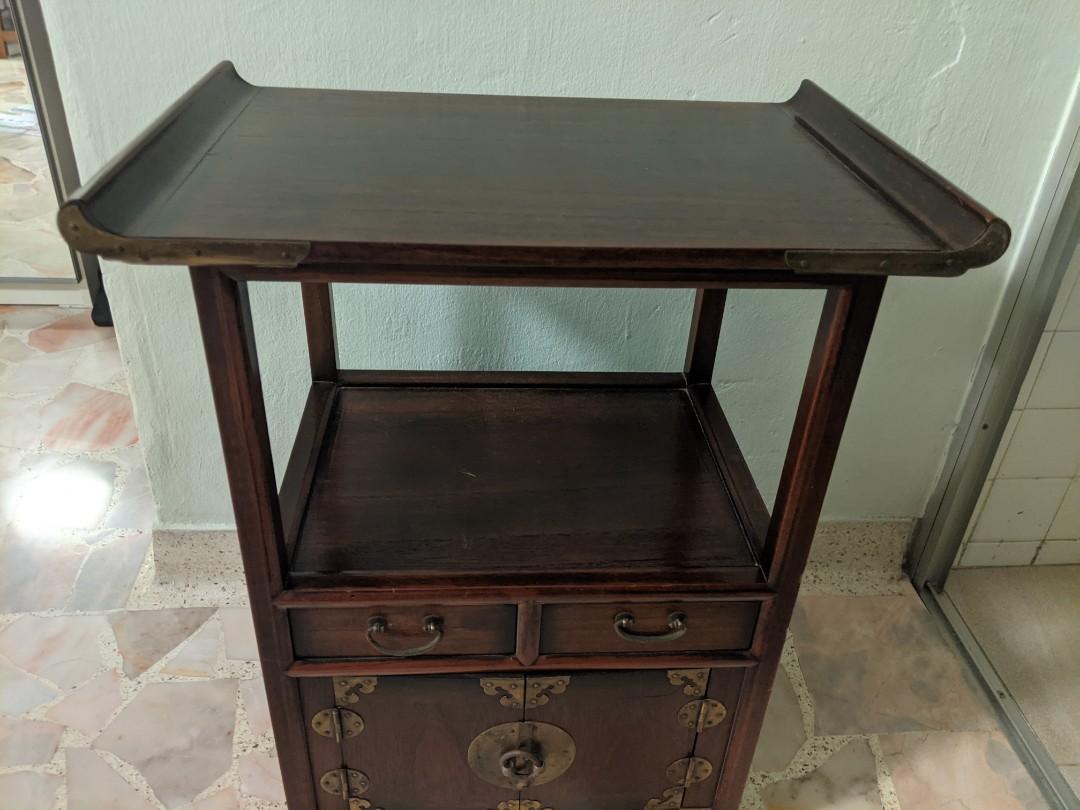 Wooden Korean console, Furniture & Home Living, Furniture, Other Home ...