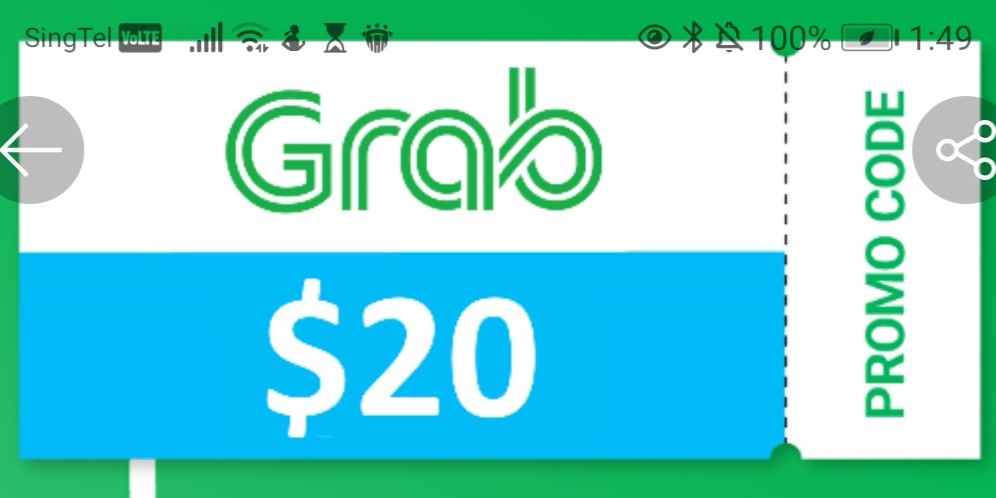 $20 grab voucher, Tickets & Vouchers, Vouchers on Carousell