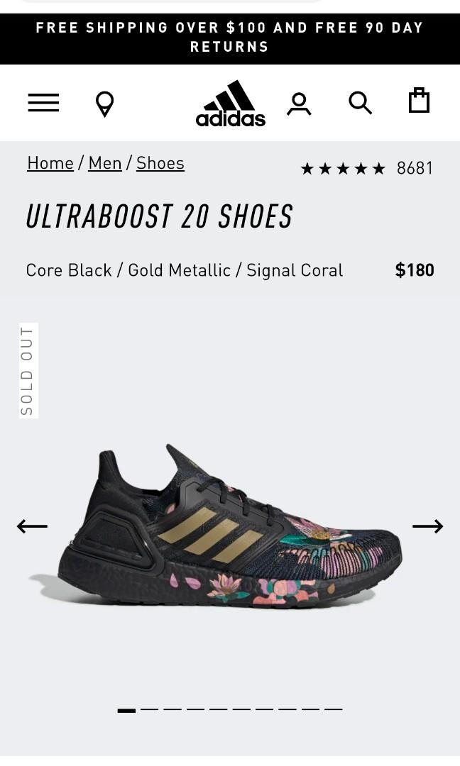Adidas Ultraboost 2.0 Floral, Women's Fashion, Footwear, Sneakers on ...