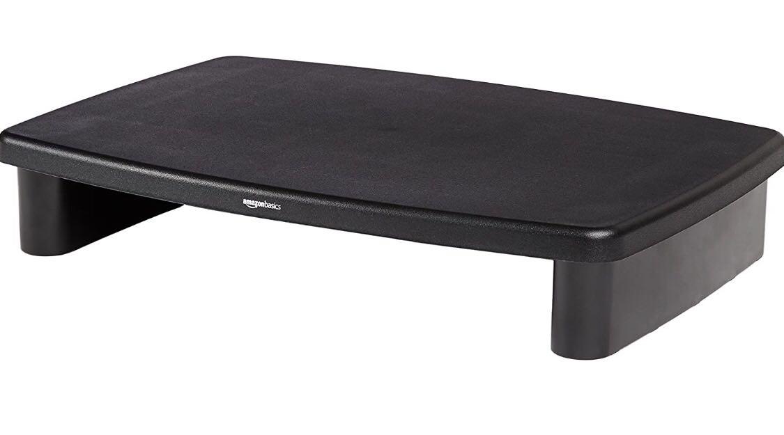 AmazonBasics Adjustable Monitor Riser, Computers & Tech, Parts ...