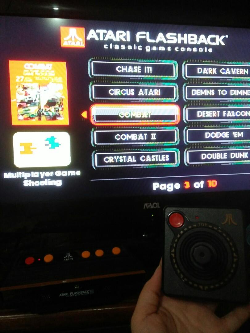 Atari Flashback 5 Classic Game Console, Video Gaming, Video Game ...