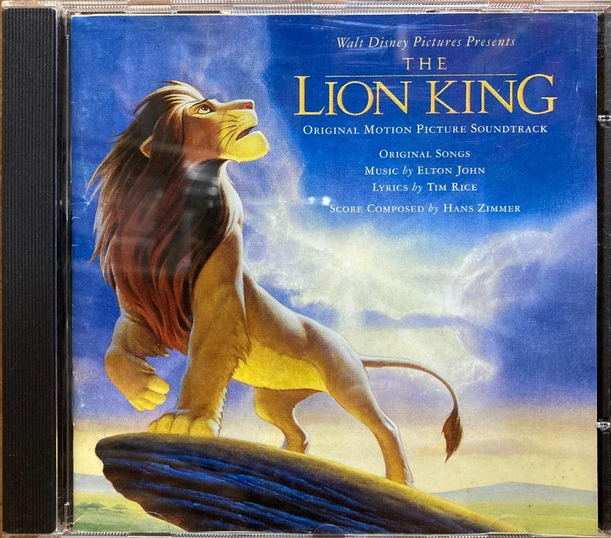 CD Walt Disney The Lion King Elton John / Tim Rice / Hans Zimmer O.S.T ...