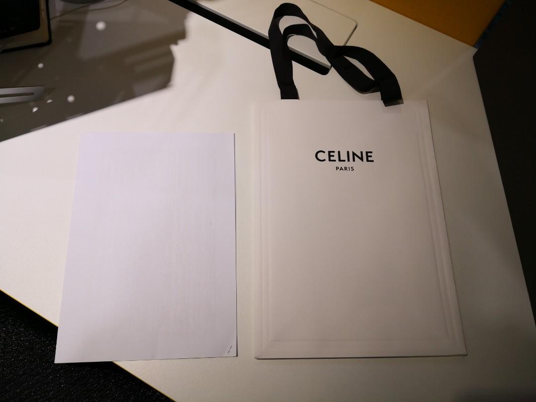 Celine paper bag, Luxury, Accessories, Others on Carousell