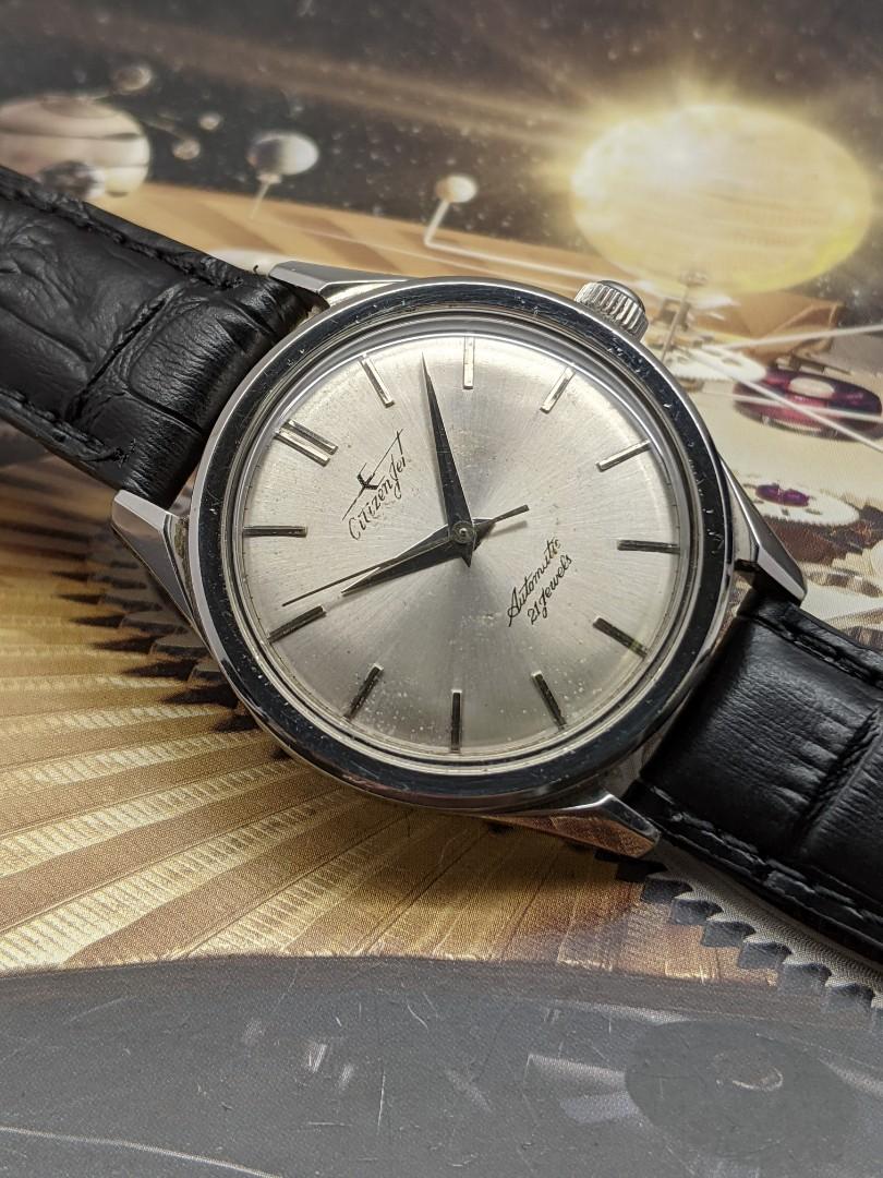CITIZEN JET 21 JEWELS AUTOMATIC WATCH 1962's, Luxury, Watches on Carousell