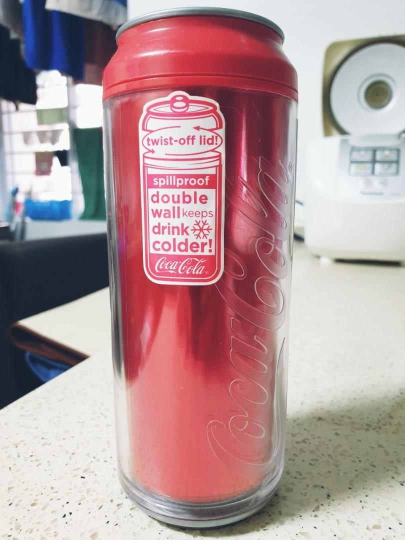 Coca Cola Water Bottle Flask, Furniture & Home Living, Kitchenware ...