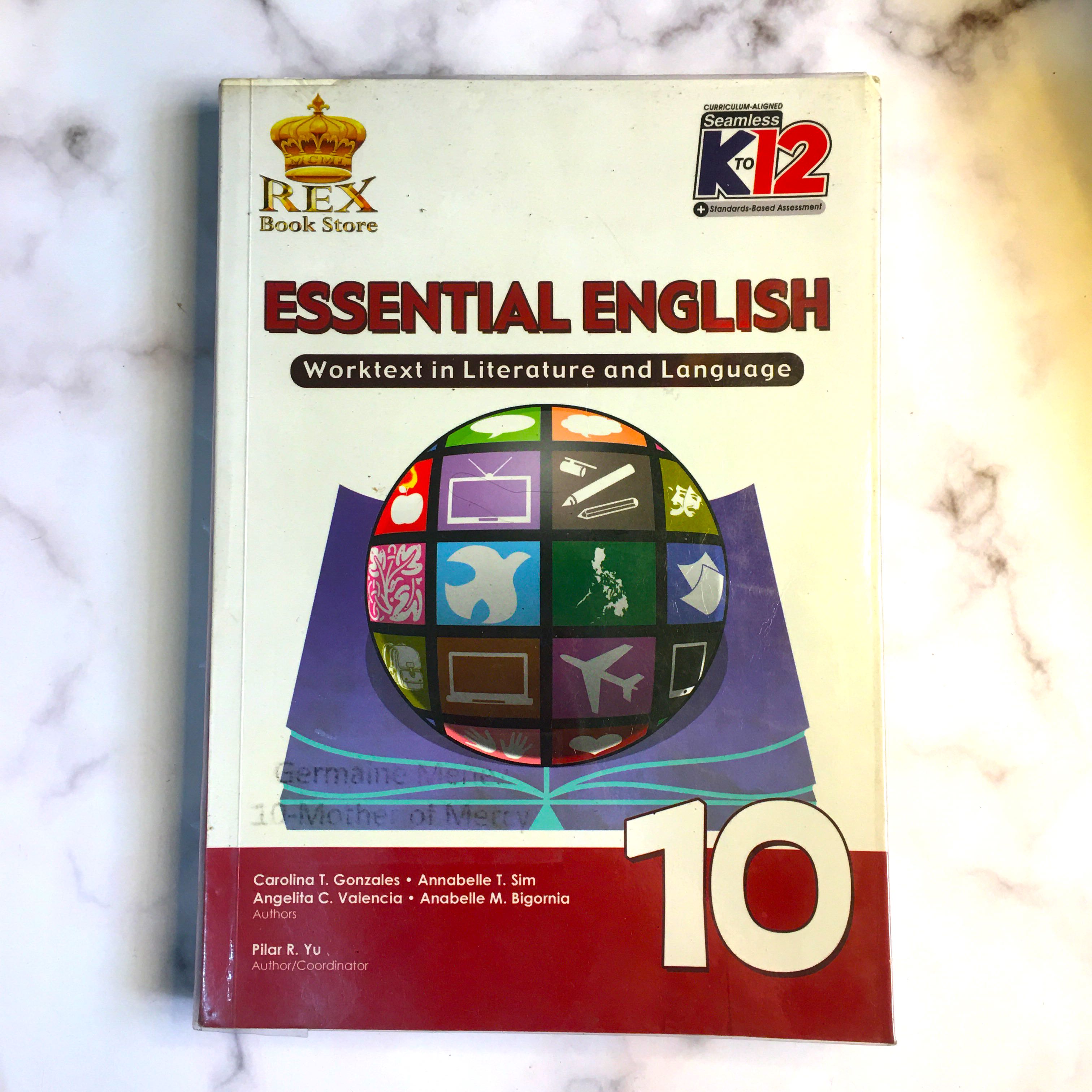 Essential English TextBook (Grade Ten), Hobbies & Toys, Books ...