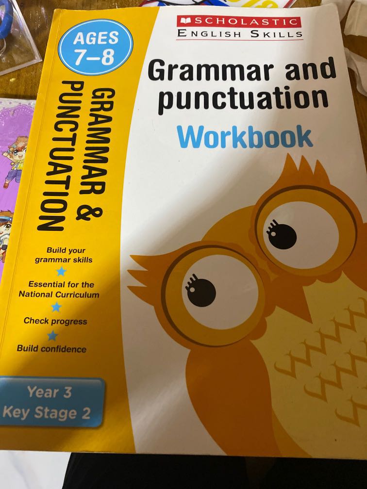 Grammar and puncture workbook, Books & Stationery, Textbooks, Primary ...