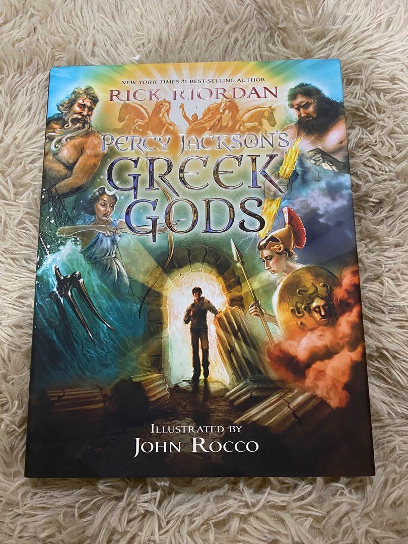 Greek Gods Rick Riordan Illustrated Book, Hobbies & Toys, Books ...