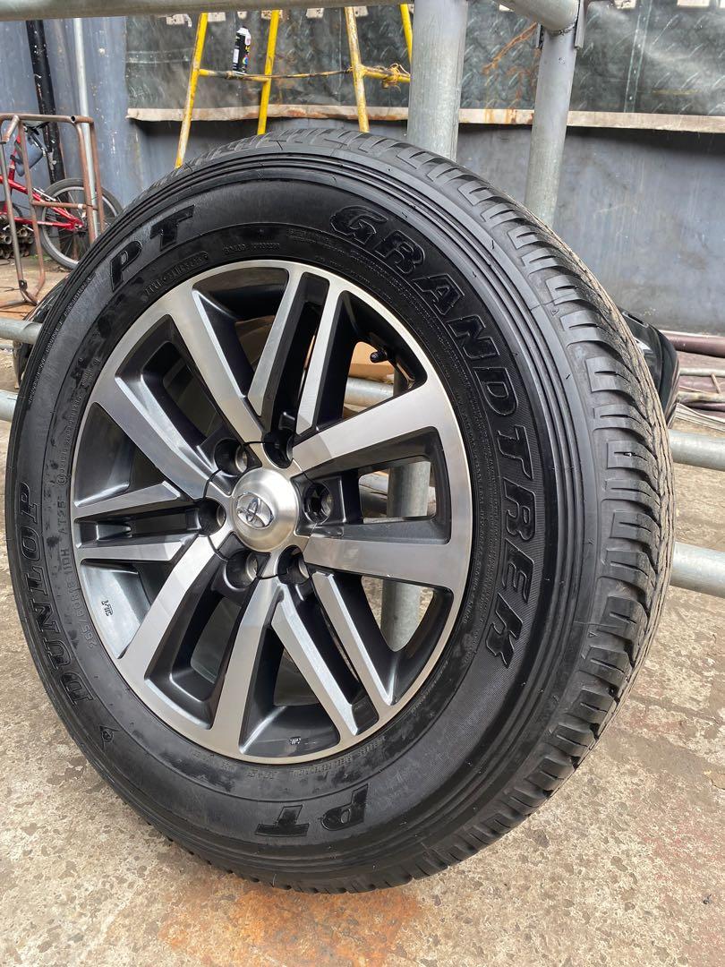 Hilux conquest mags and tires, Car Parts & Accessories, Mags and Tires ...