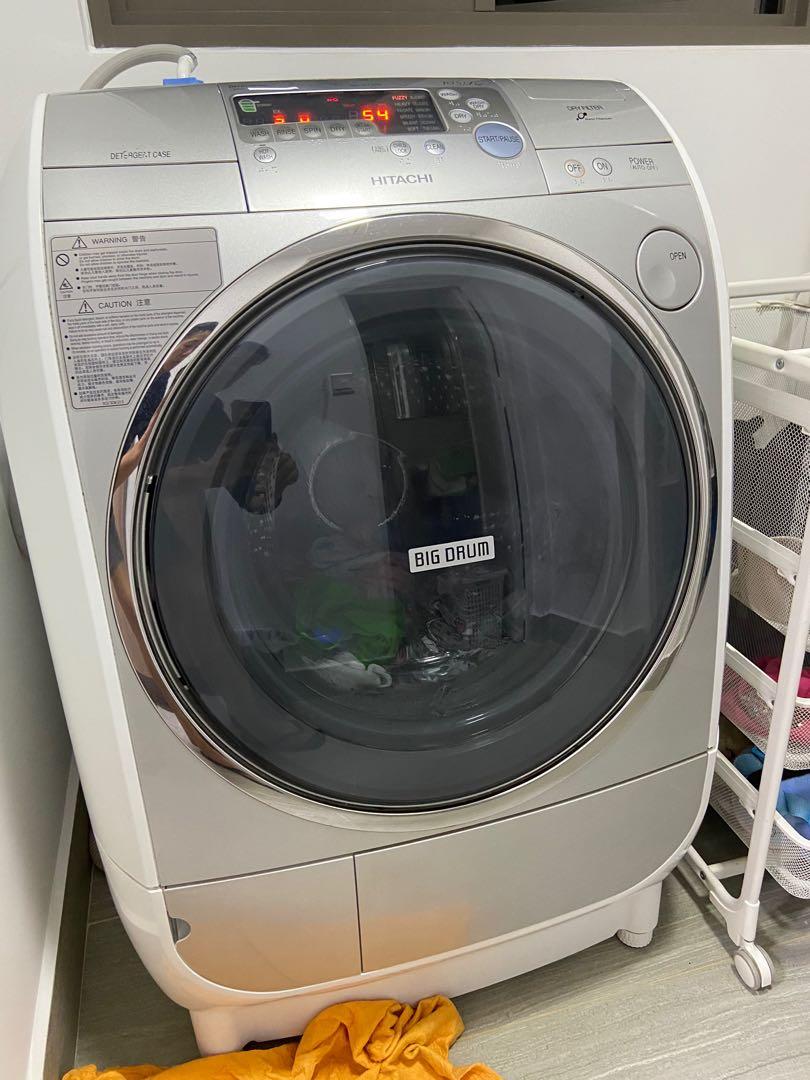 Hitachi Front Load Washing Machine BD-S1100, TV & Home Appliances ...