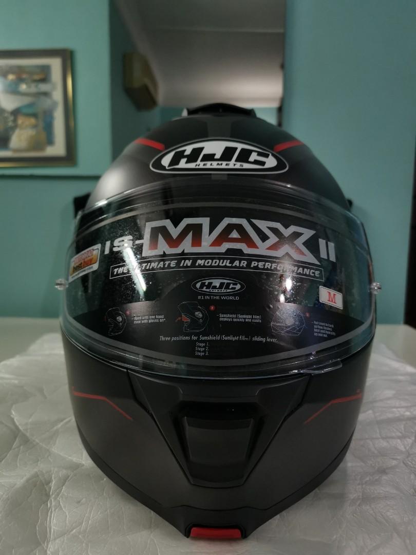 HJC IS MAX 2 Modular helmet, Motorcycles, Motorcycle Apparel on Carousell