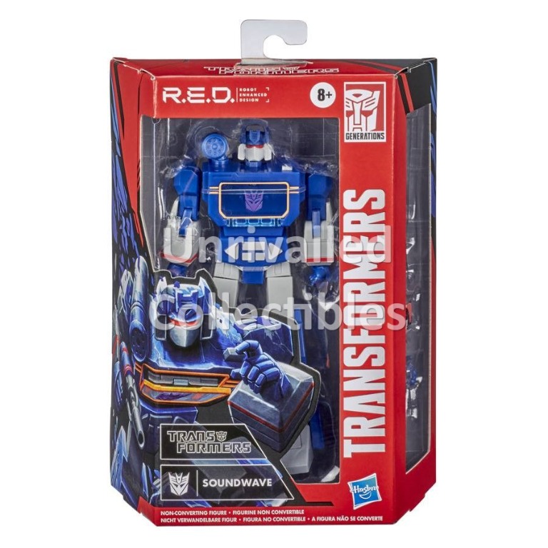 [In Hand] Hasbro Transformers Robot Enhanced Design R.E.D RED [R.E.D is ...