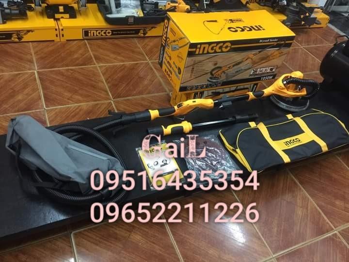 INGCO 1050W Drywall Sander, Commercial & Industrial, Construction Tools ...