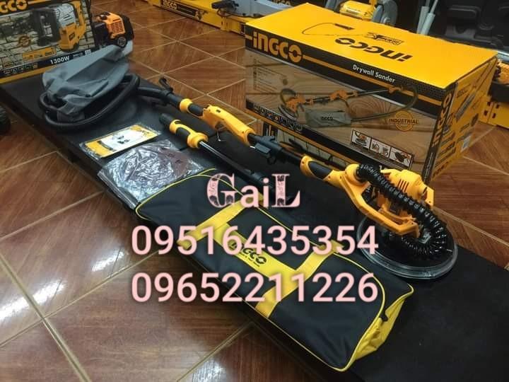 INGCO 1050W Drywall Sander, Commercial & Industrial, Construction Tools ...