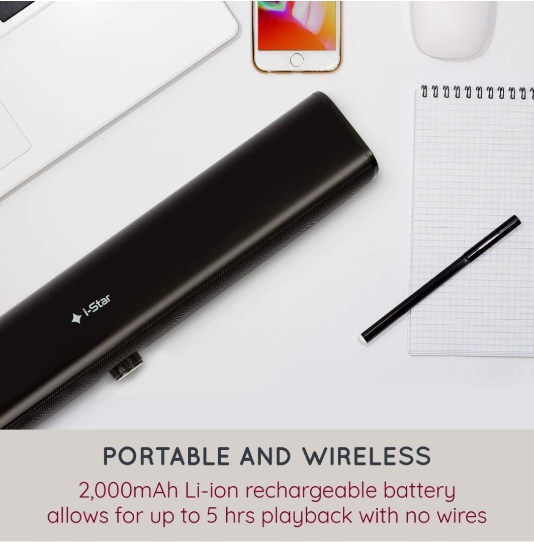 i-Star 20W PORTABLE MINI SOUNDBAR, Audio, Soundbars, Speakers ...