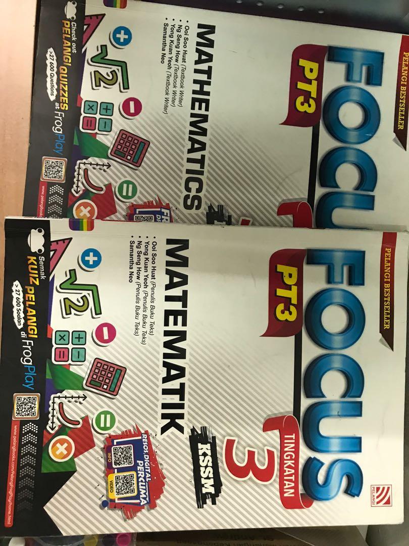 KSSM MATHEMATICS FORM 3(BM&ENG), Hobbies & Toys, Books & Magazines ...