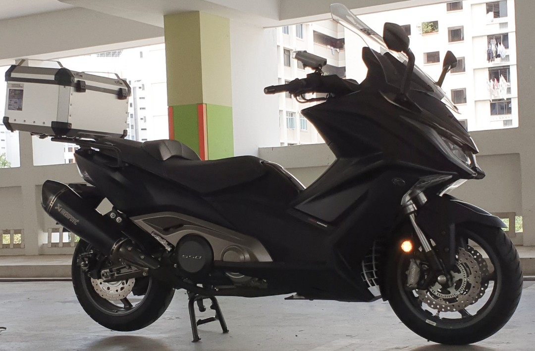 Kymco AK550, Motorcycles, Motorcycles for Sale, Class 2 on Carousell