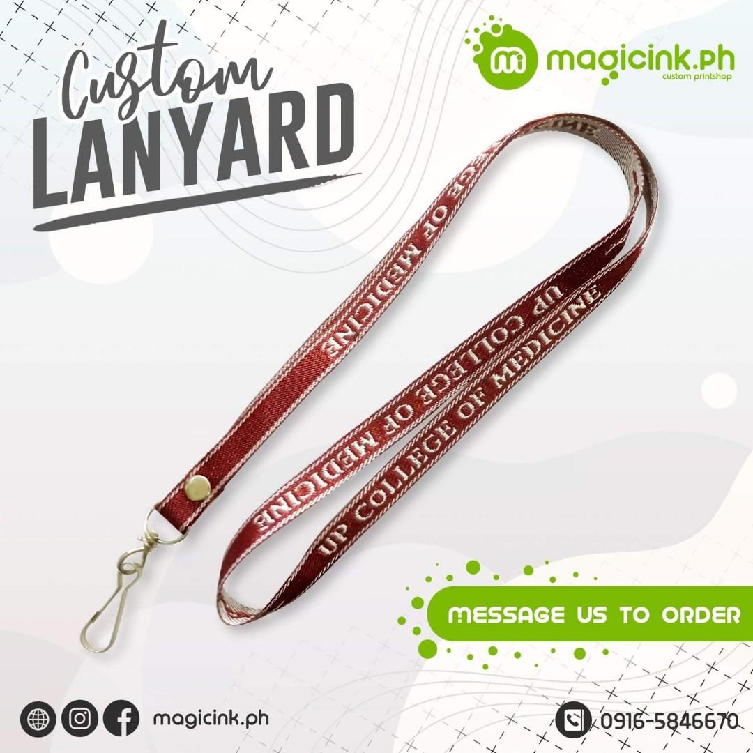 Lanyard ID Card, Hobbies & Toys, Stationary & Craft, Handmade Craft on ...