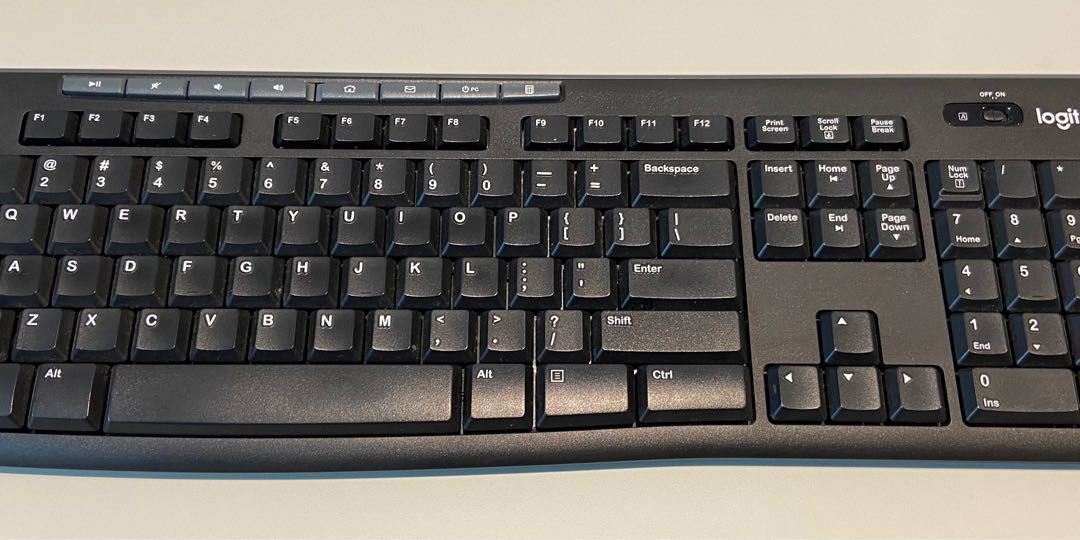 Logitech K270 Keyboard, Computers & Tech, Parts & Accessories, Computer Keyboard on Carousell