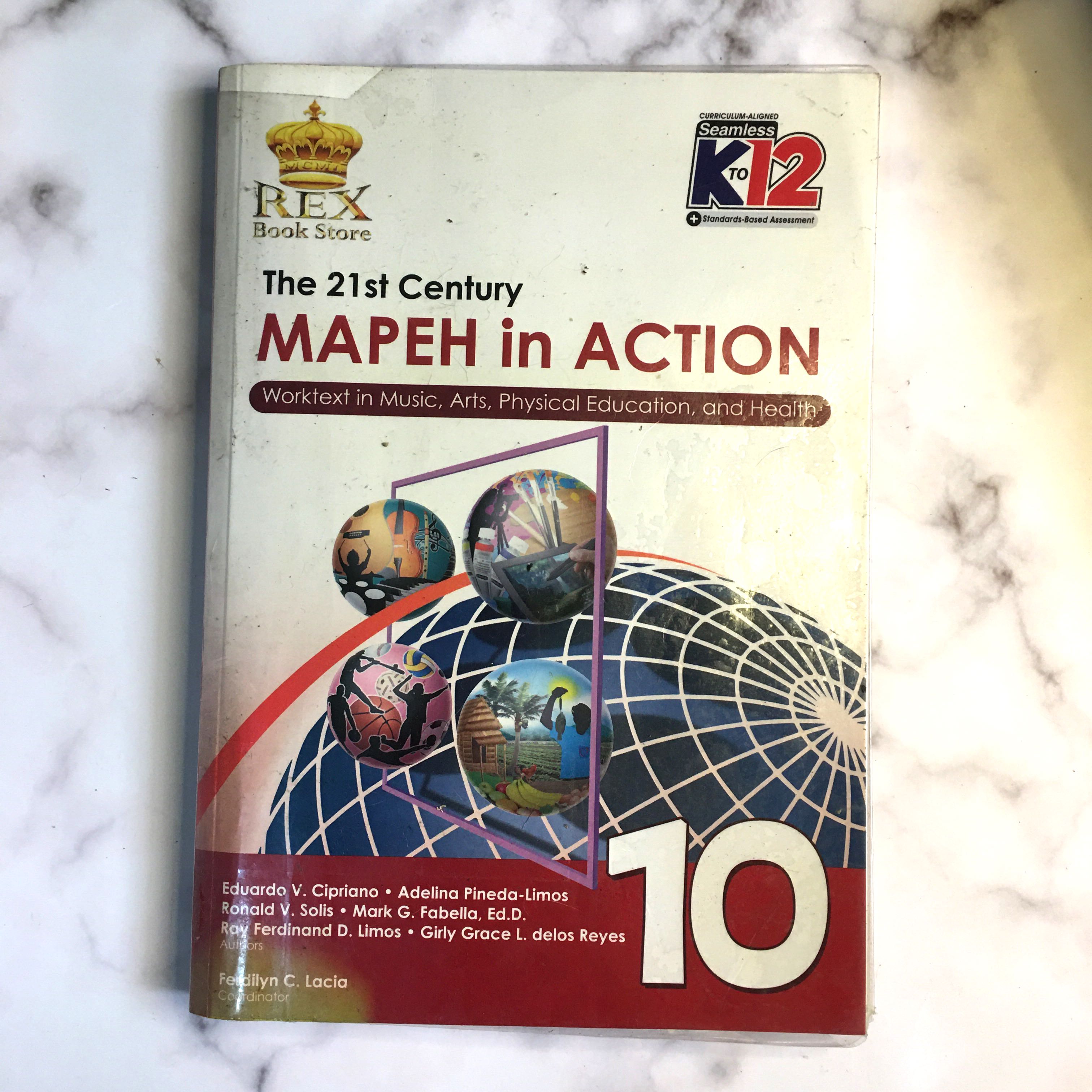 MAPEH Textbook (Grade 10), Hobbies & Toys, Books & Magazines, Textbooks ...