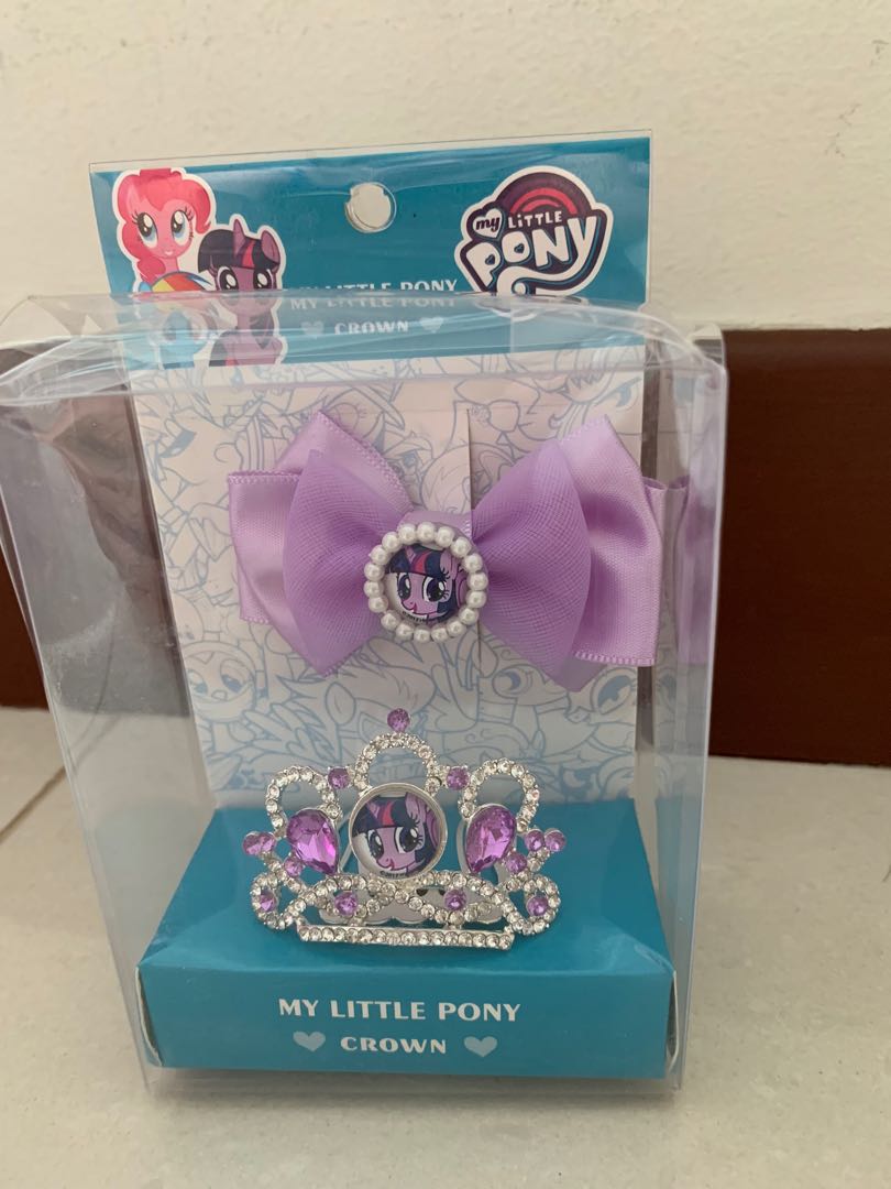 My little pony crown and clip, Everything Else on Carousell