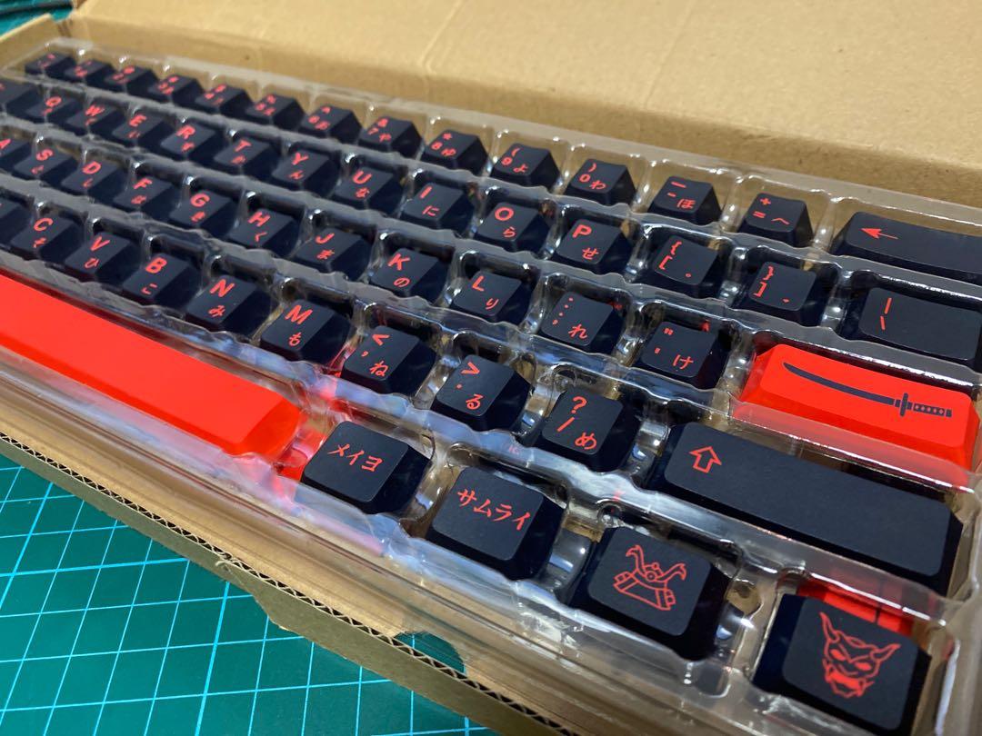 PBT Bushido keycaps cherry mechanical, Computers & Tech, Parts ...