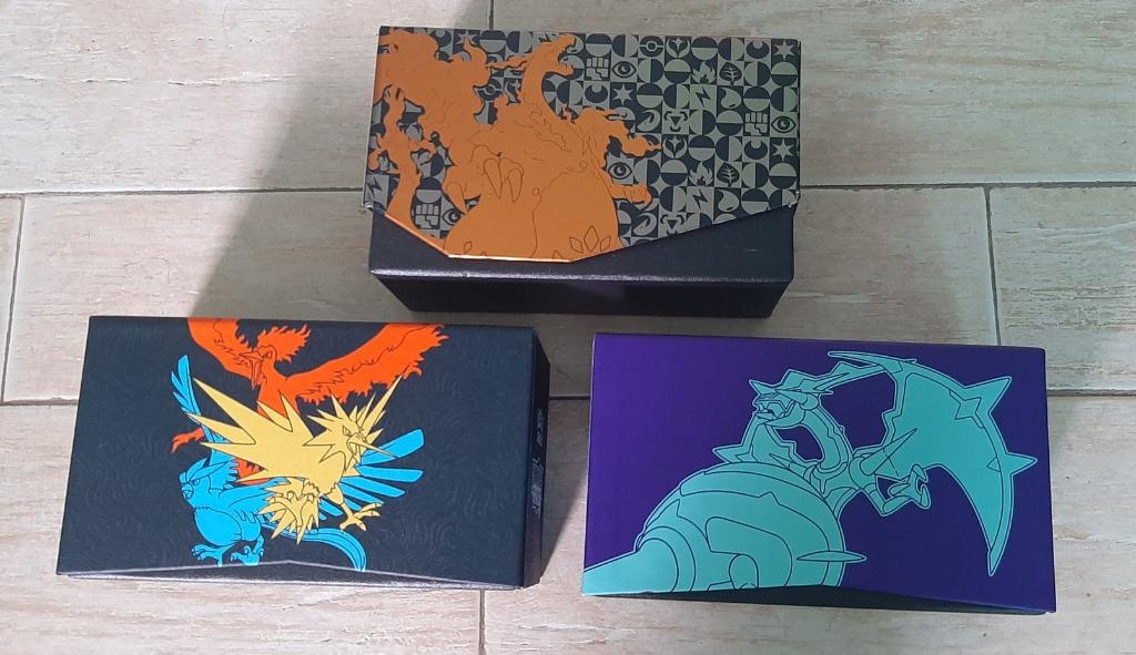 Pokemon empty Elite Trainer Box w/ Dividers, Toys & Games, Board Games ...