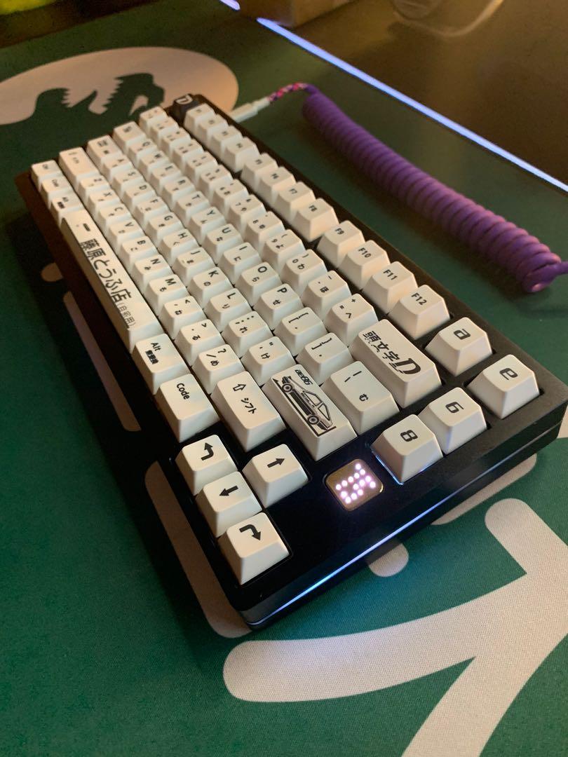 Polaris75 Mechanical Keyboard with Alpacas Linear and Keycaps | Custom ...