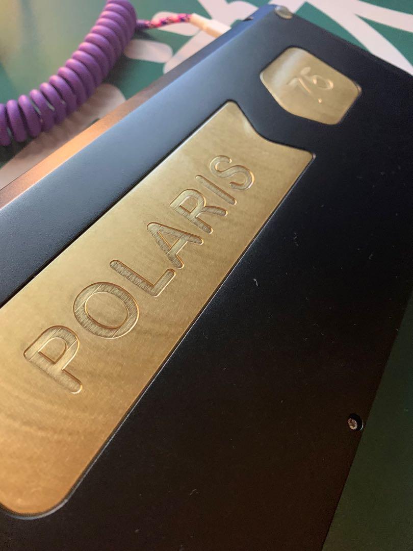 Polaris75 Mechanical Keyboard with Alpacas Linear and Keycaps | Custom ...