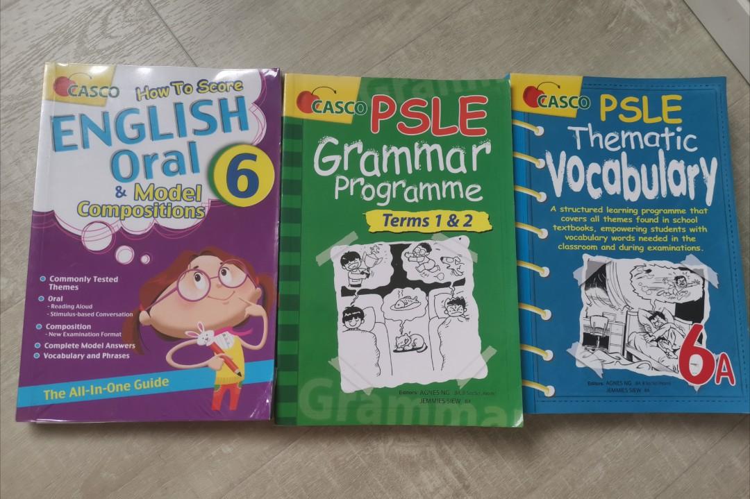 Primary 6 / P6 vocabulary grammar composition guide assessment books ...