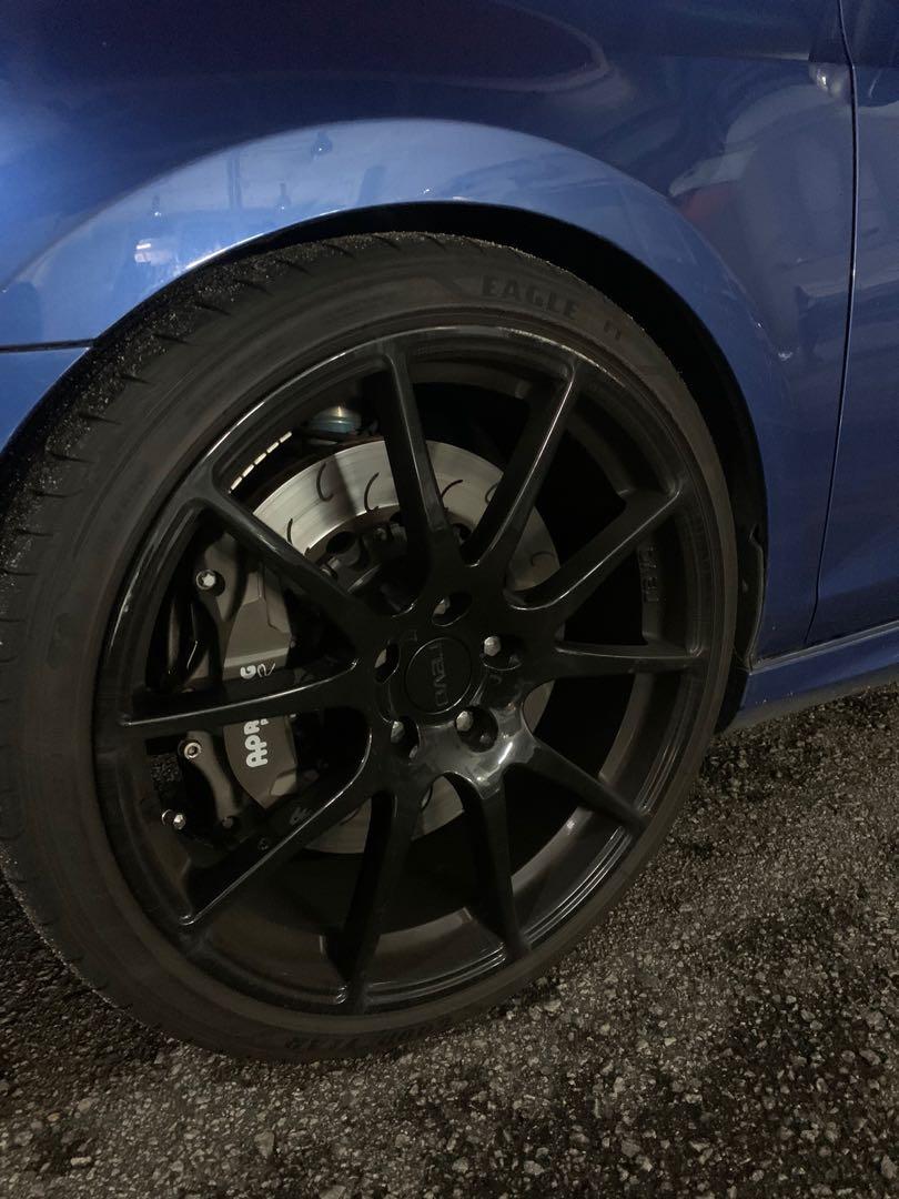 REVO RIMS 19”x 8.5 x 112, Car Accessories, Tyres & Rims on Carousell
