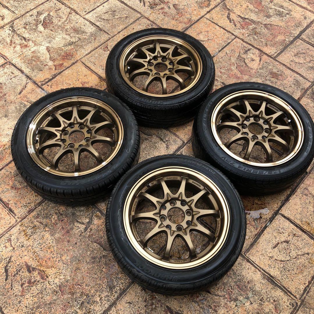 Rim CE28 14 kancil kelisa kenari viva, Auto Accessories on Carousell